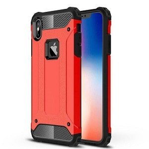Apple iPhone SE 2020 Red Heavy Duty Rugged Armour Case
