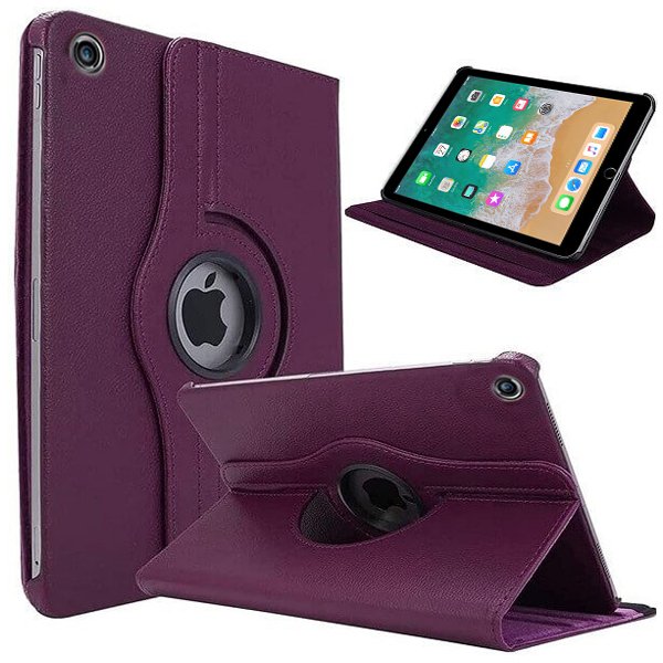 Apple iPad 8th Gen Smart Leather Case 8 Generation 360 Degree Cover