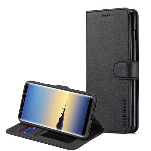 Samsung Galaxy Note 8 Case Wallet Leather Flip Cover
