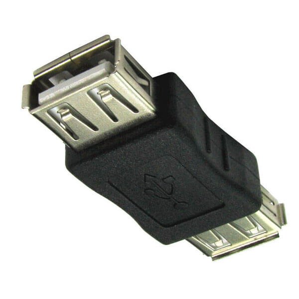 USB A Female to USB A Female Coupler Adapter