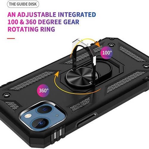 Apple iPhone 13 Magnetic Ring Cover Cover