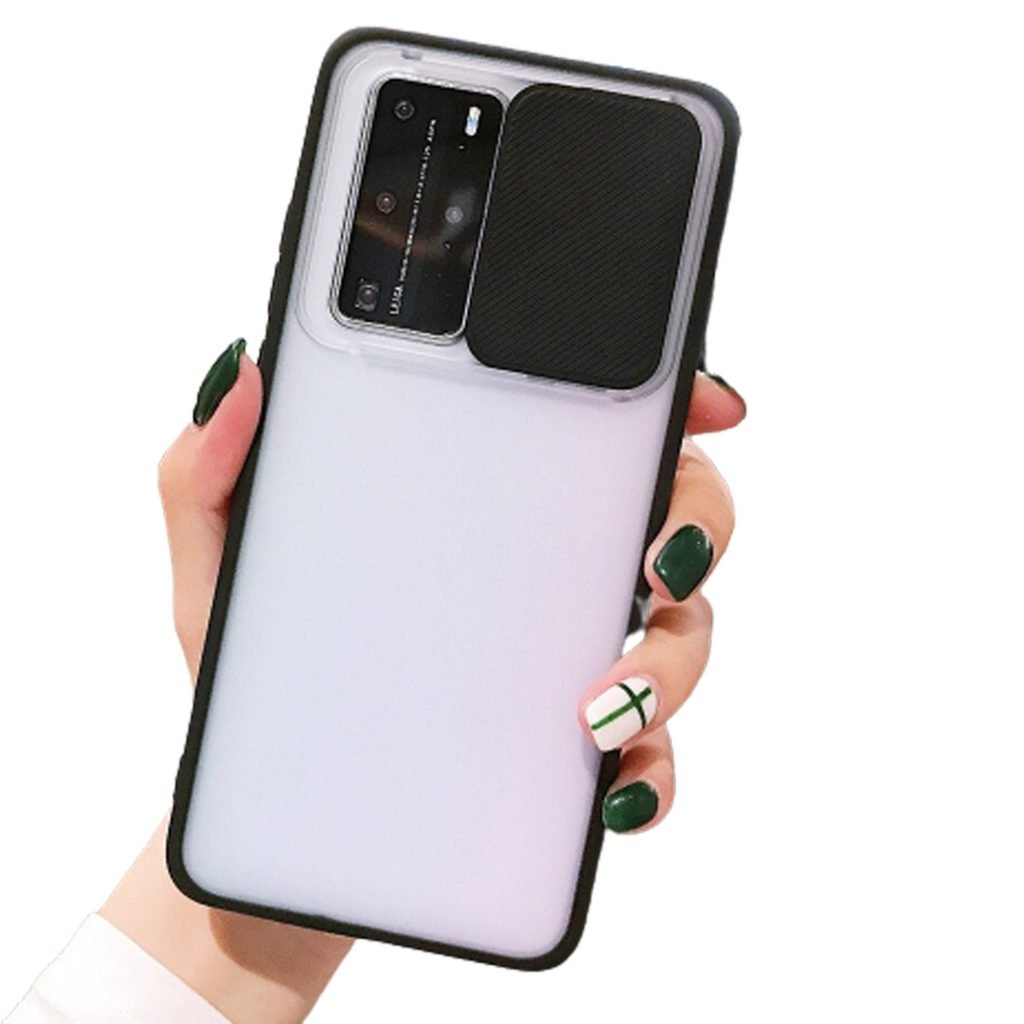 Samsung galaxy S20 Plus Camera Slide Case Cover Black
