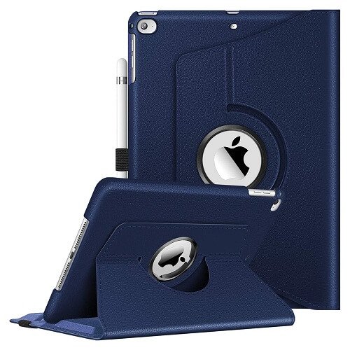 Apple iPad Air 5 Leather Case Cover For Sale (Blue)
