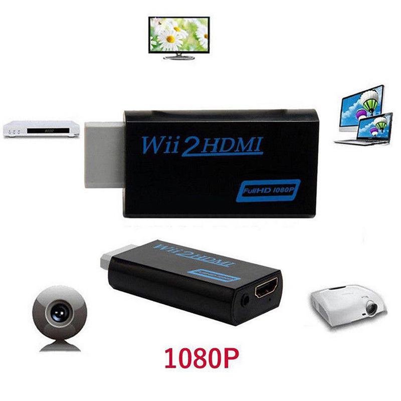 Wii to HDMI Converter Adapter 1080P 720P HDTV Upscale