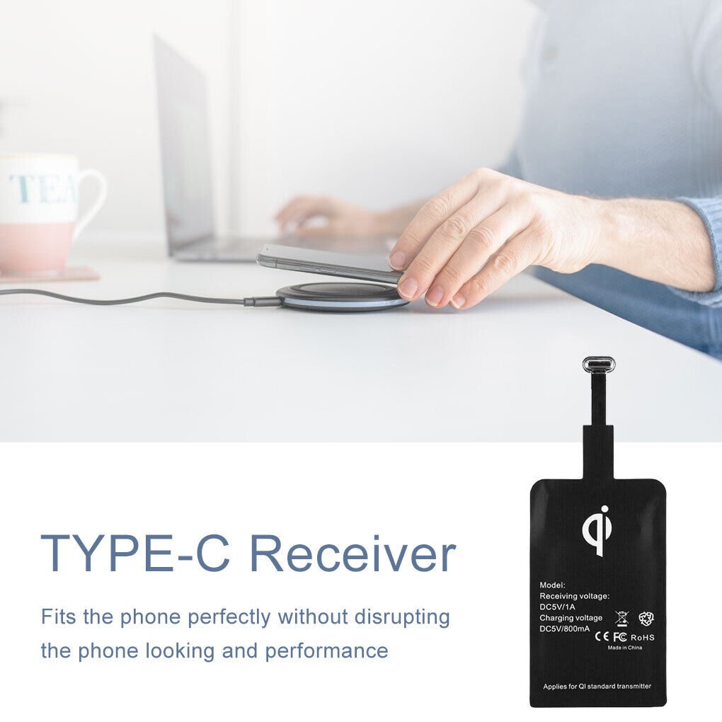 Type C Wireless Charging QI Receiver