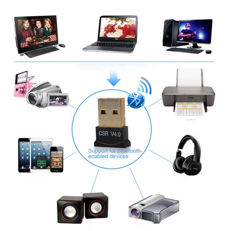 USB Bluetooth Receiver Dongle