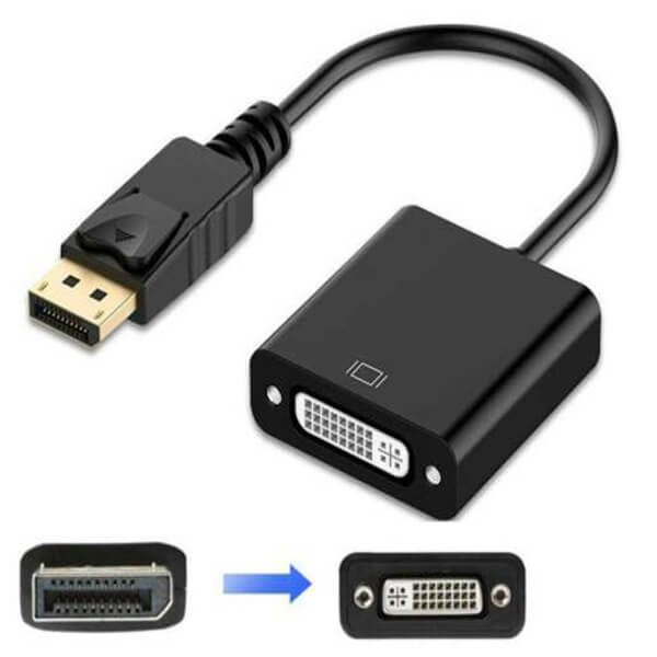 DisplayPort DP to DVI Adapter