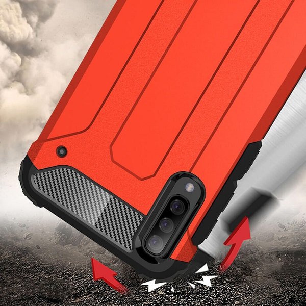 Samsung Galaxy A70 Red Armour Case