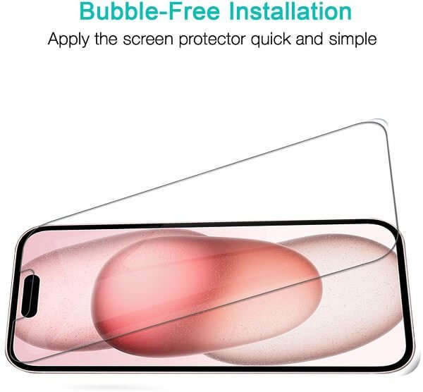 Apple iPhone 15 Plus Tempered Glass Screen Protector