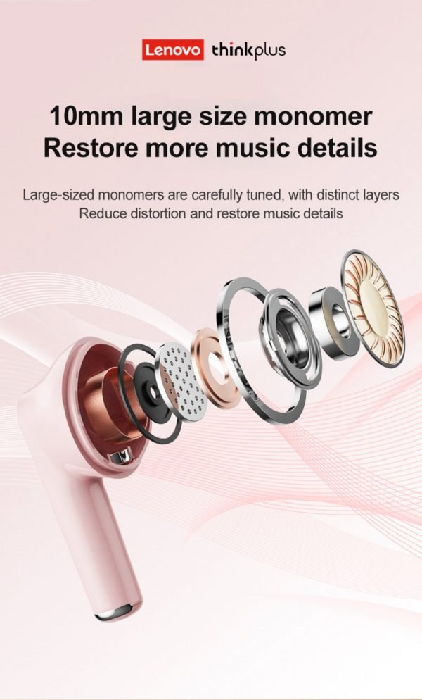 Lenovo LP3 Pro Thinkplus TWS Bluetooth Earphone Earbuds